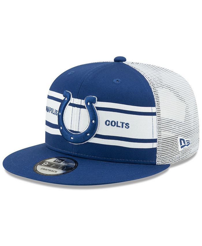 New Era Indianapolis Colts Classic 77 Stripe Mesh 9FIFTY Cap - Macy's