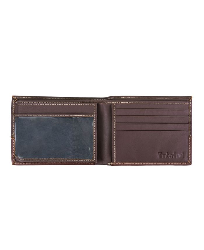 Timberland Men's Two-Tone Commuter Wallet - Macy's