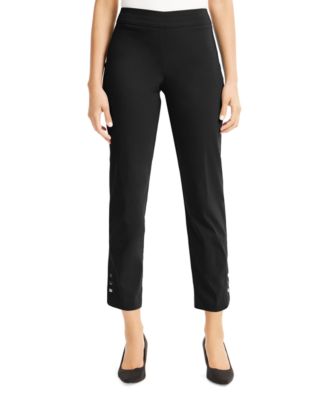 JM Collection Tummy-Control Ankle Pants, Created for Macy's - Macy's