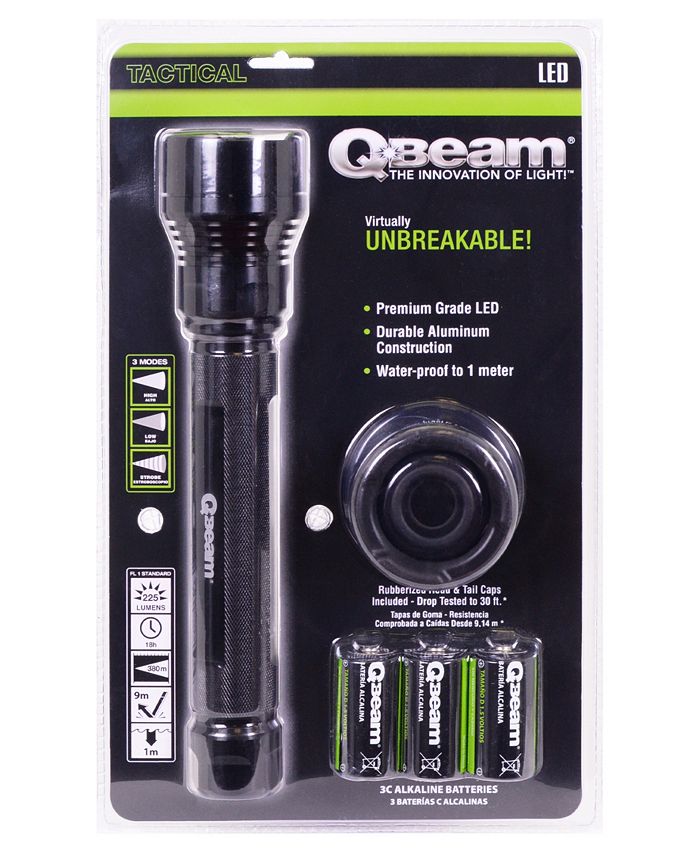 Q-Beam Tactical 225 Aluminum Flashlight - Macy's