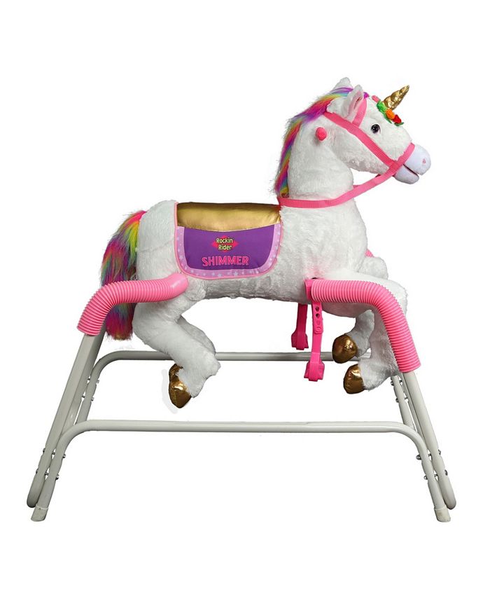 Rockin' Rider Shimmer Spring Unicorn - Macy's