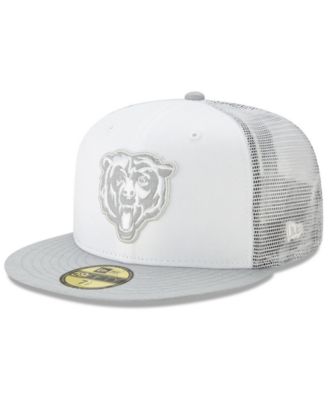 New Era Chicago Bears White Cloud Meshback 59FIFTY Cap - Macy's