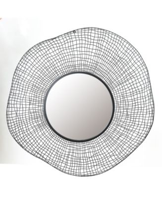 Luxen Home Metal Wire Frame Wall Mirror - Macy's