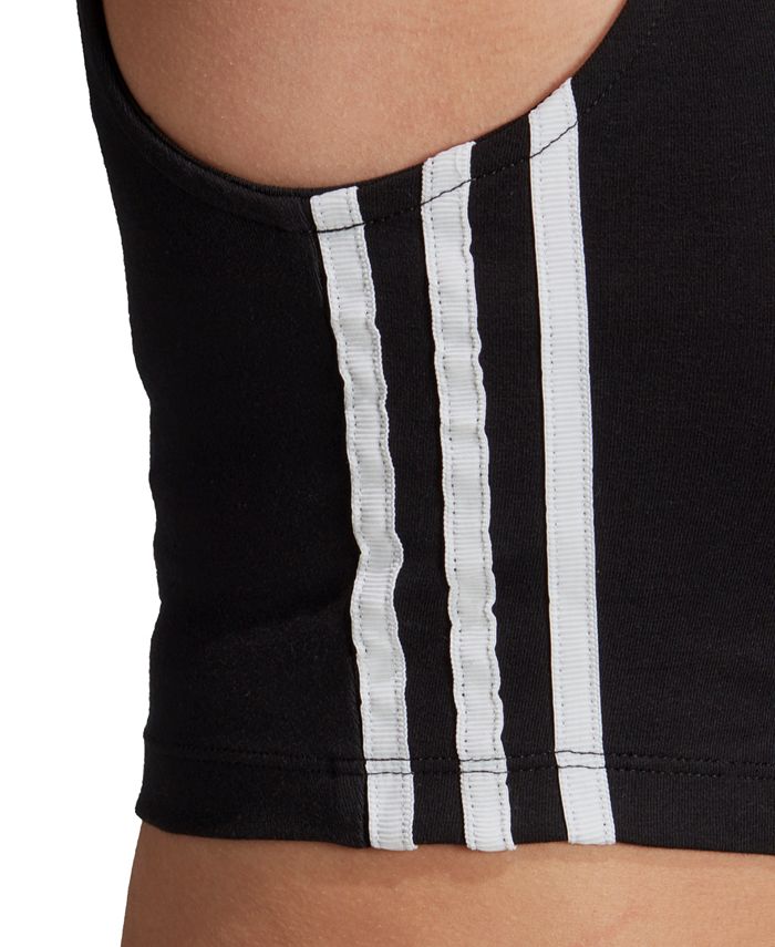 adidas Women's Adicolor Cropped Tank Top - Macy's