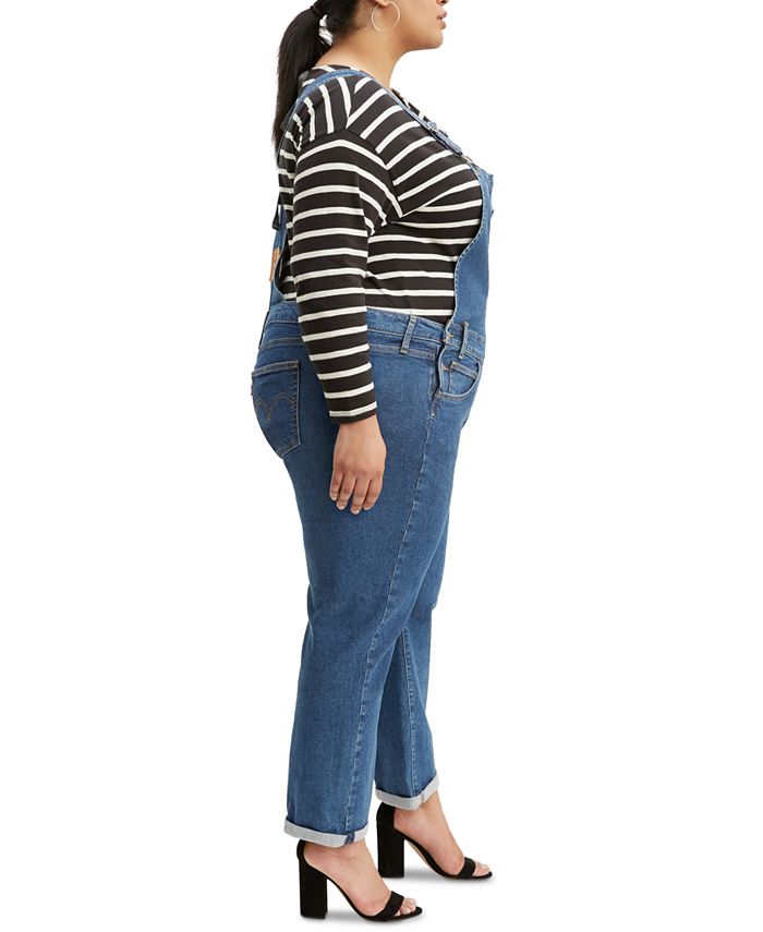 Levi's Trendy Plus Size Overalls - Macy's