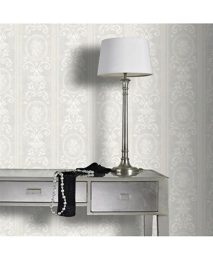 Graham & Brown Graham Brown Cameo Stripe Paintable Wallpaper - Macy's