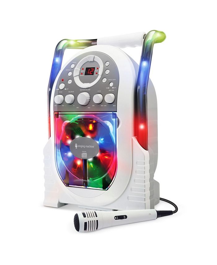 The Singing Machine SML505P Portable CD + G Karaoke System - Macy's