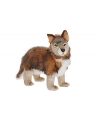 Hansa Standing Wolf Cub Plush Toy - Macy's