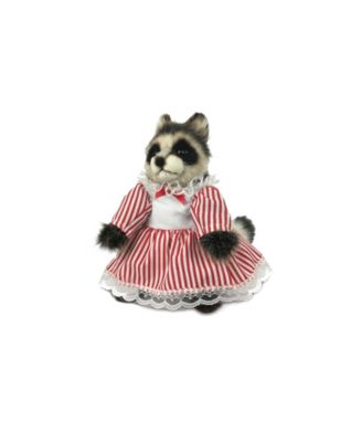 Hansa 9" Girl Raccoon Plush Toy - Macy's