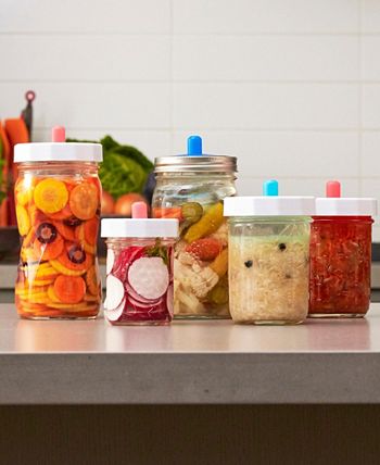 Masontops 9 pieces Wide Mouth Fermentation Kit - Macy's