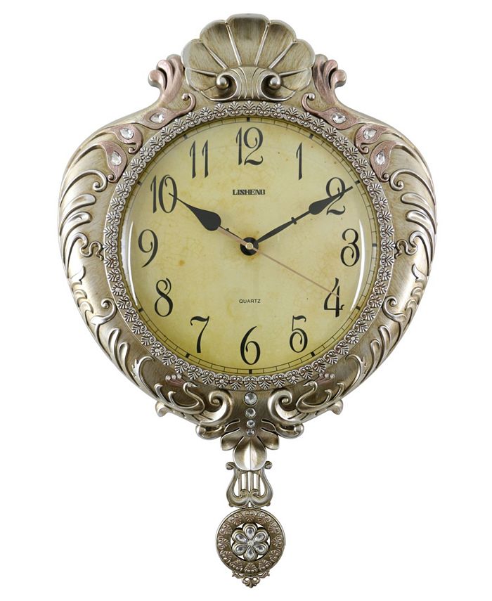 Three Star Shell Shaped Wall Clock - Macy's