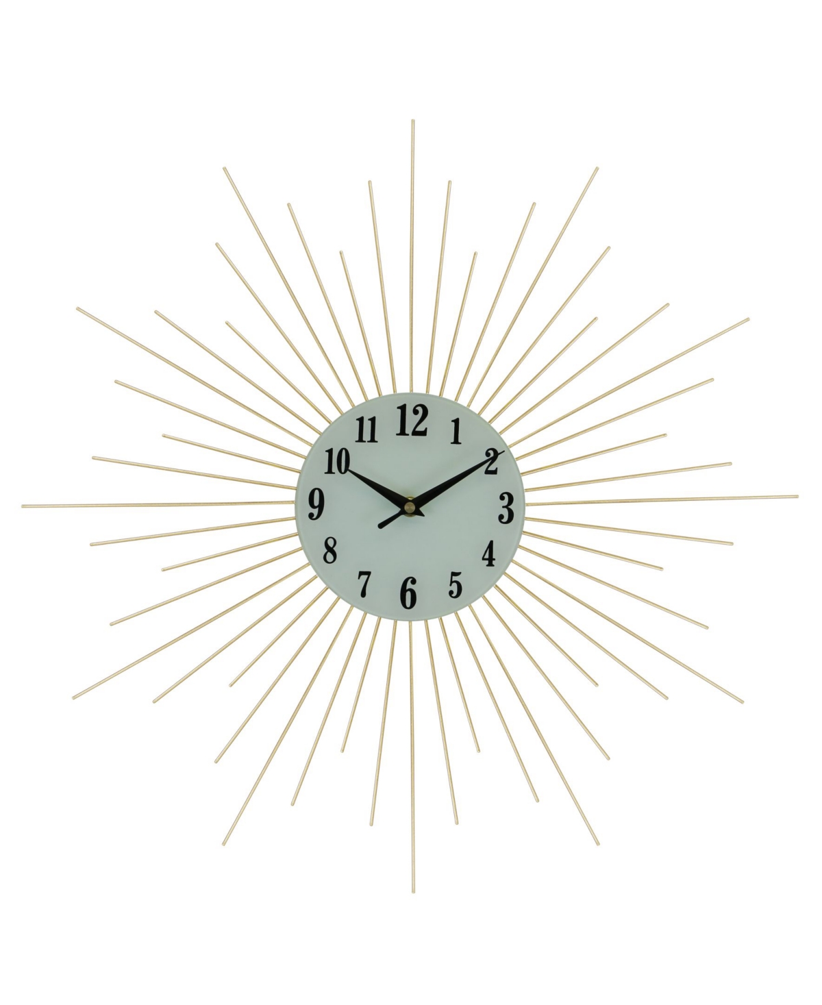 Click here for Three Star Spikes Wall Clock - Gold prices