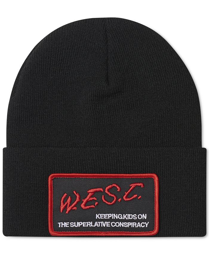 WeSC Men's Logo Beanie - Macy's