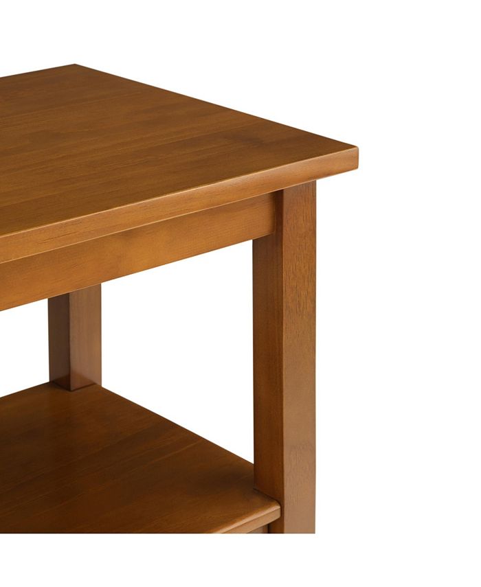 Simpli Home Warm Shaker Console Table - Macy's