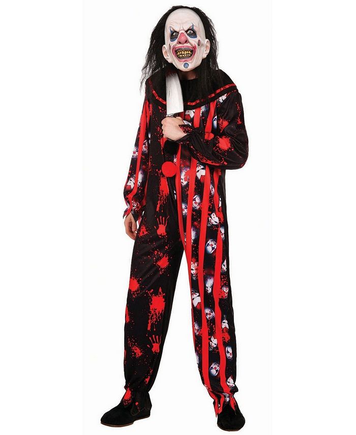 BuySeasons Men's Evil Clown Suit Adult Costume - Macy's