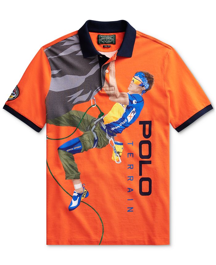 Polo Ralph Lauren Men's Classic Fit Terrain Climber Polo Shirt - Macy's