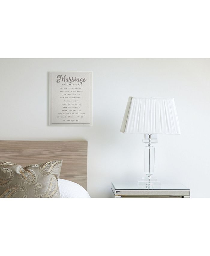 Stupell Industries Marriage Promise Wall Plaque Art, 10" x 15" - Macy's