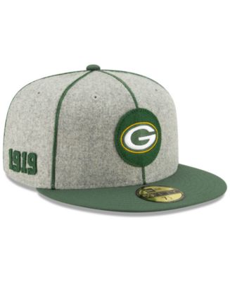 New Era Green Bay Packers On-Field Sideline Home 59FIFTY-FITTED Cap ...