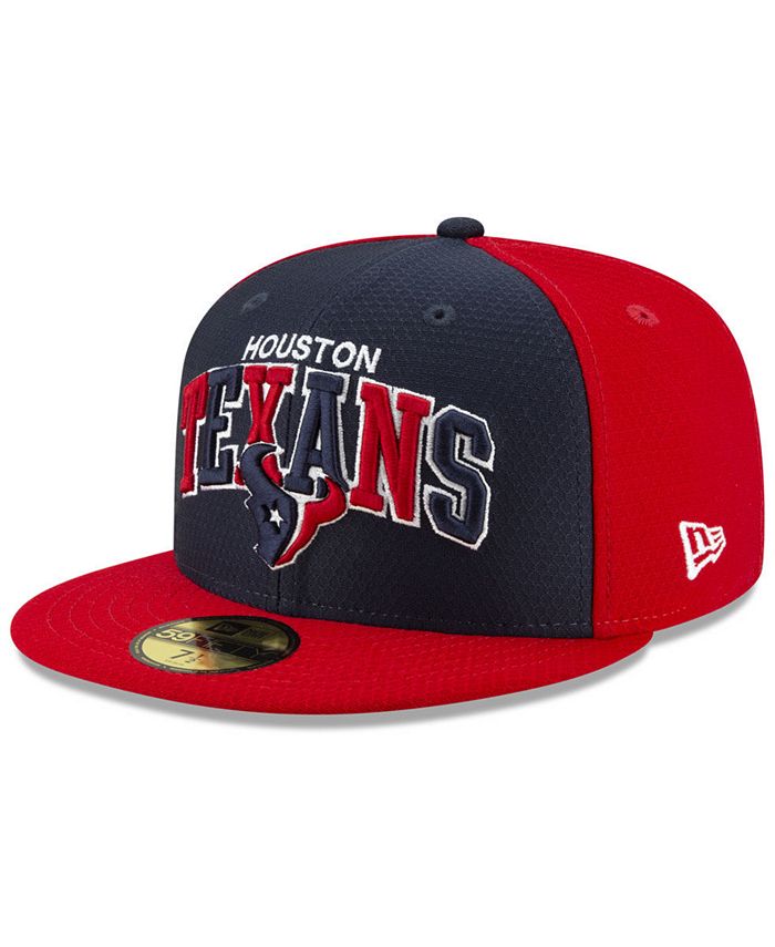 New Era Houston Texans On-Field Sideline Home 59FIFTY-FITTED Cap - Macy's