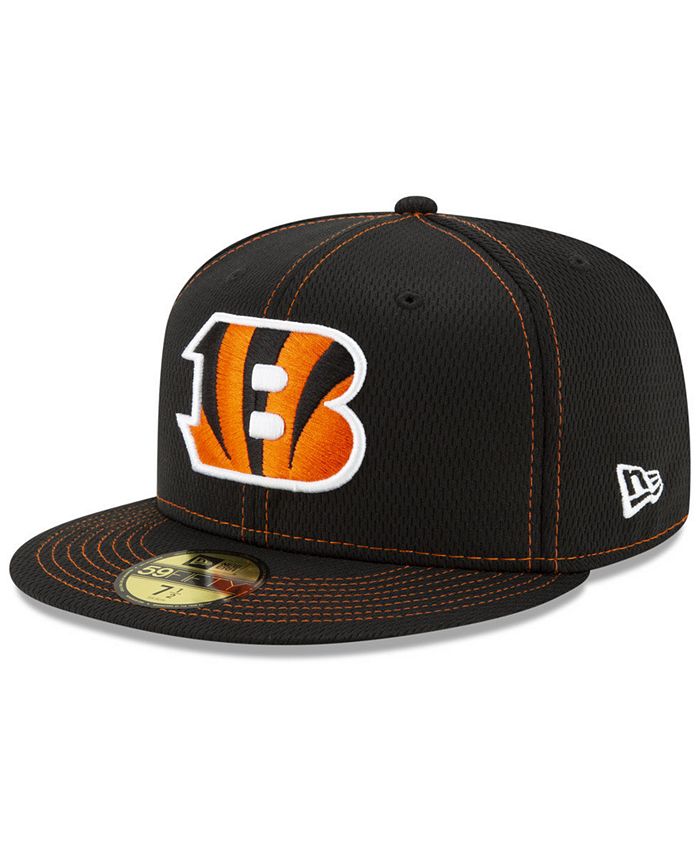 New Era Cincinnati Bengals On-Field Sideline Road 59FIFTY-FITTED Cap ...