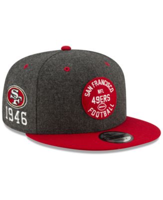 New Era San Francisco 49ers On-Field Sideline Home 9FIFTY Cap - Macy's
