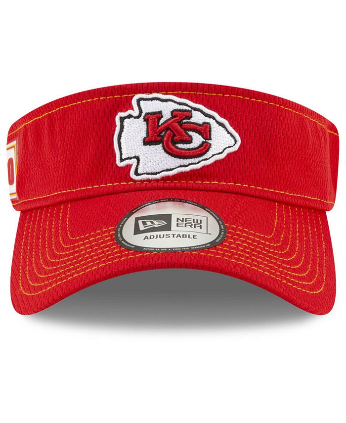 New Era Kansas City Chiefs 2019 On-Field Sideline Visor - Macy's