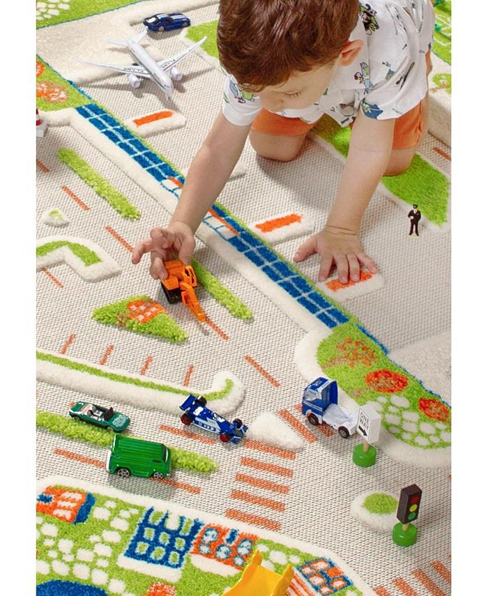IVI Mini City 3D Play Rug - Macy's