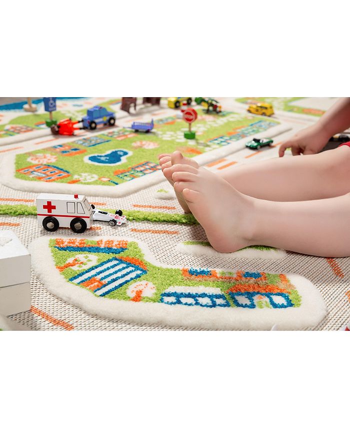 IVI Mini City 3D Play Rug - Macy's
