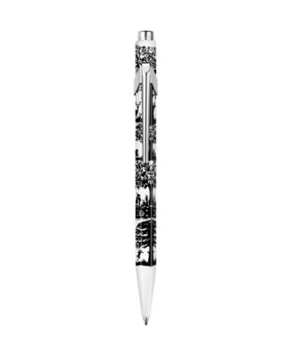 Caran D'Ache 849 Ballpoint Pen, Popline Totally Swiss Paper Cut with ...