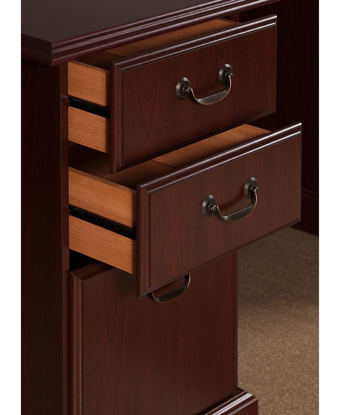 Kathy Ireland Home by Bush Furniture Bennington L Desk - Macy's