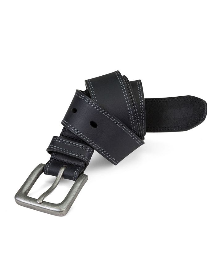 Timberland 38mm Boot Leather Belt - Macy's