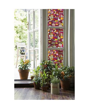 DC Fix Geometric Window Film - Macy's