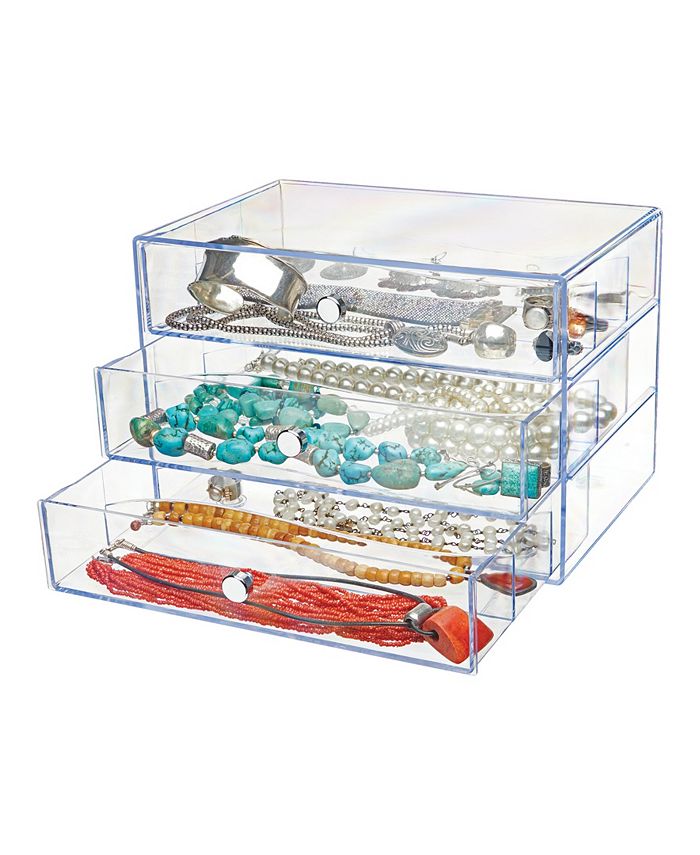 Deflecto Small 3-Drawer Storage Organizer - Macy's