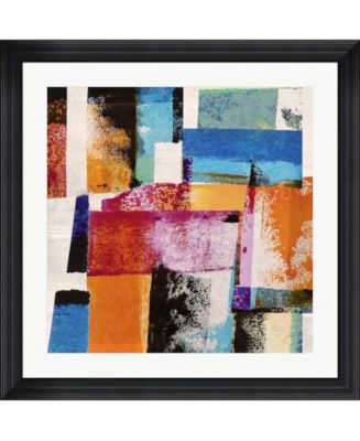 Metaverse Colors in Space I by Manuel Navarro Framed Art, 32" x 32 ...
