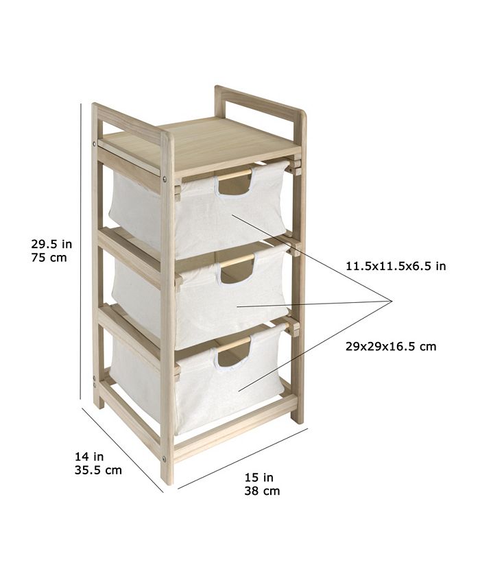 Badger Basket Bin Hamper/Storage Unit - Macy's