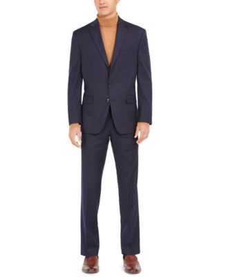 Club Room Men's Classic-Fit Pinstripe Suit - Macy's