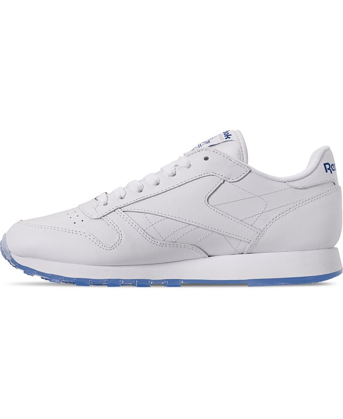 Reebok Men's Classic Leather Ice Casual Sneakers from Finish Line - Macy's