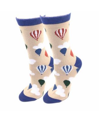 Sock Harbor Hot Air Balloons Socks - Macy's