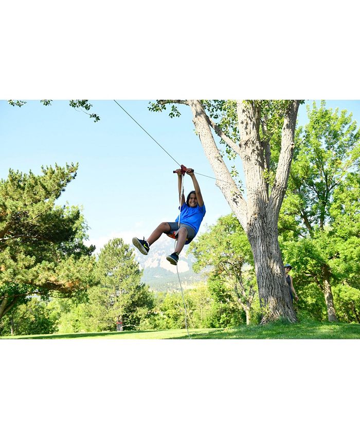 b4Adventure American Ninja Warrior™ 80Ft Zipline Outdoor Play Adventure ...
