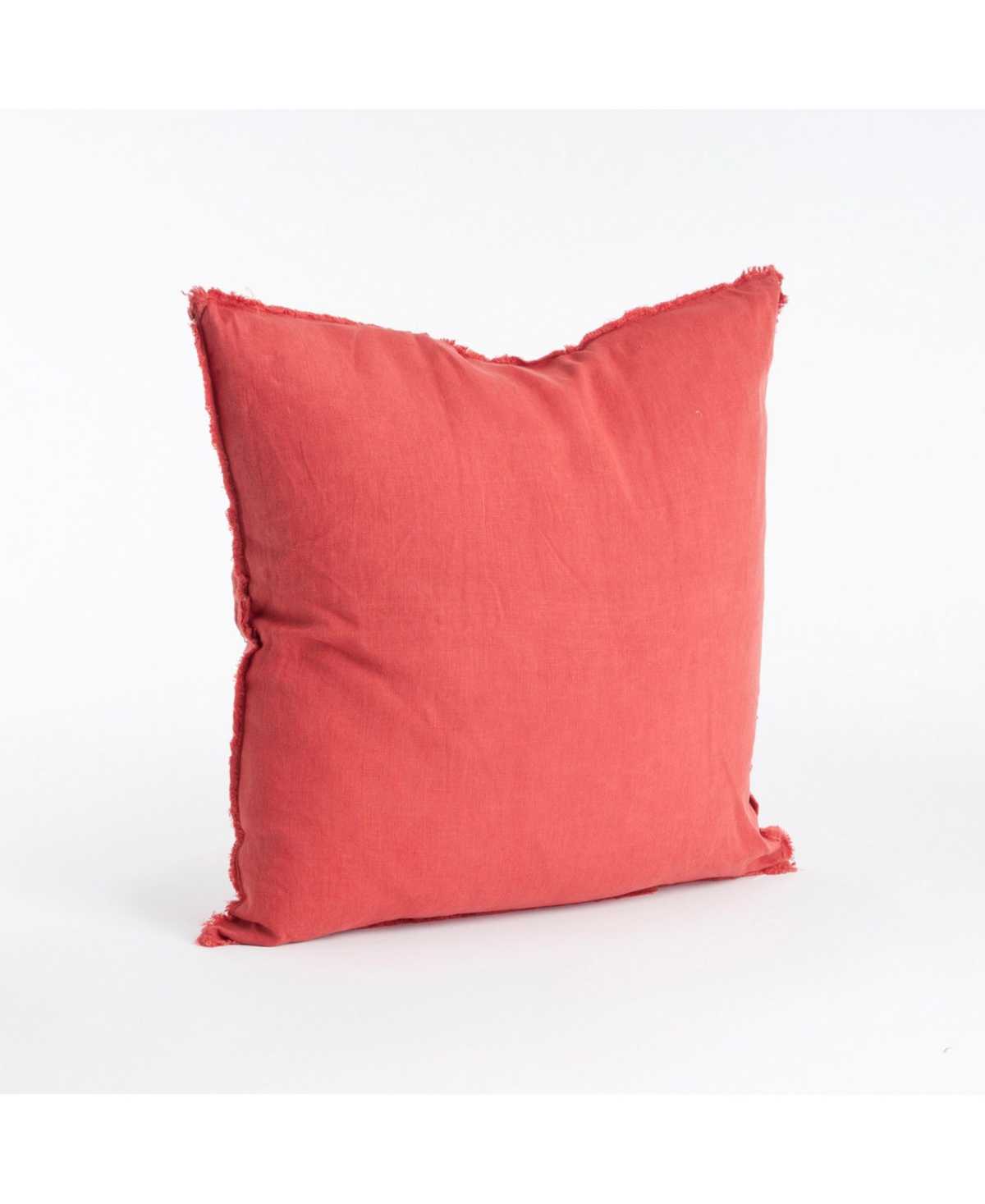 Click here for Saro Lifestyle Fringed Linen Decorative Pillow  20... prices