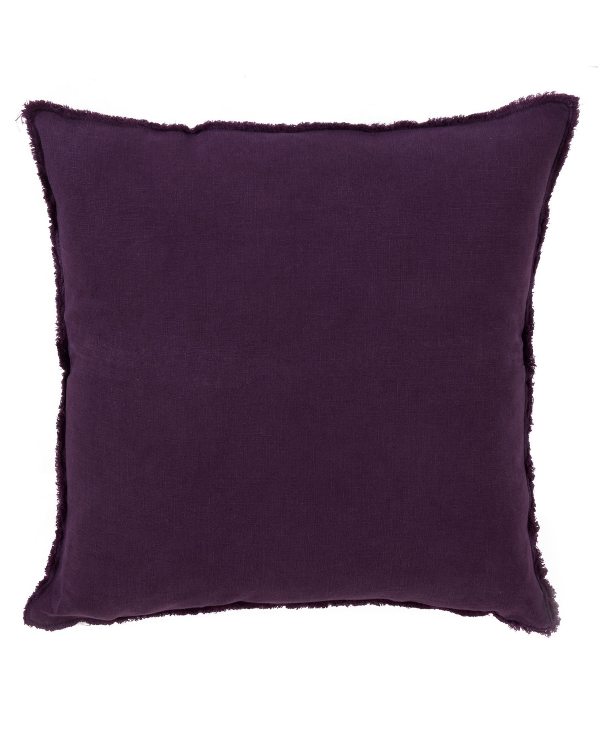 Click here for Saro Lifestyle Fringed Linen Decorative Pillow  20... prices