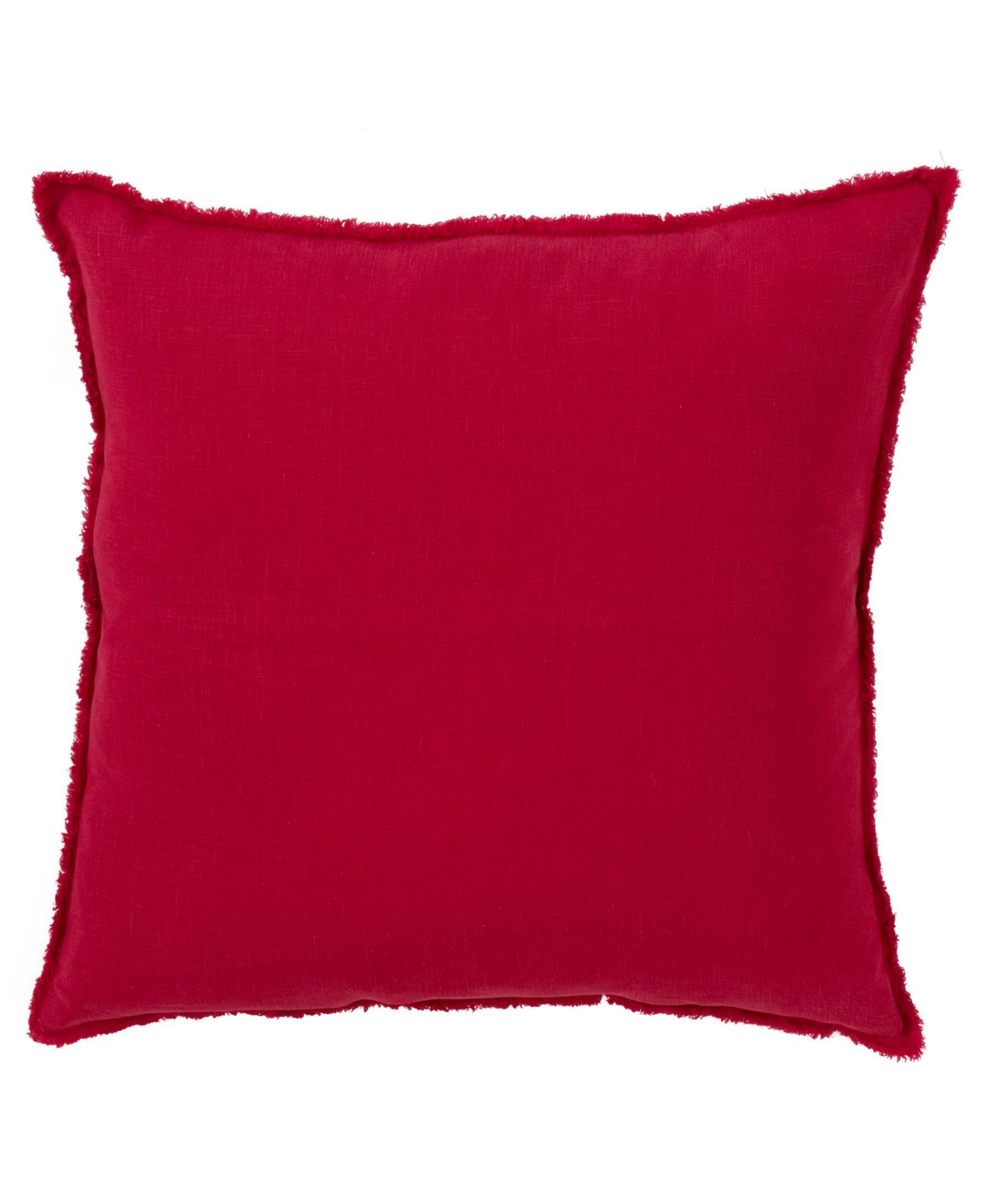 Click here for Saro Lifestyle Fringed Linen Decorative Pillow  20... prices