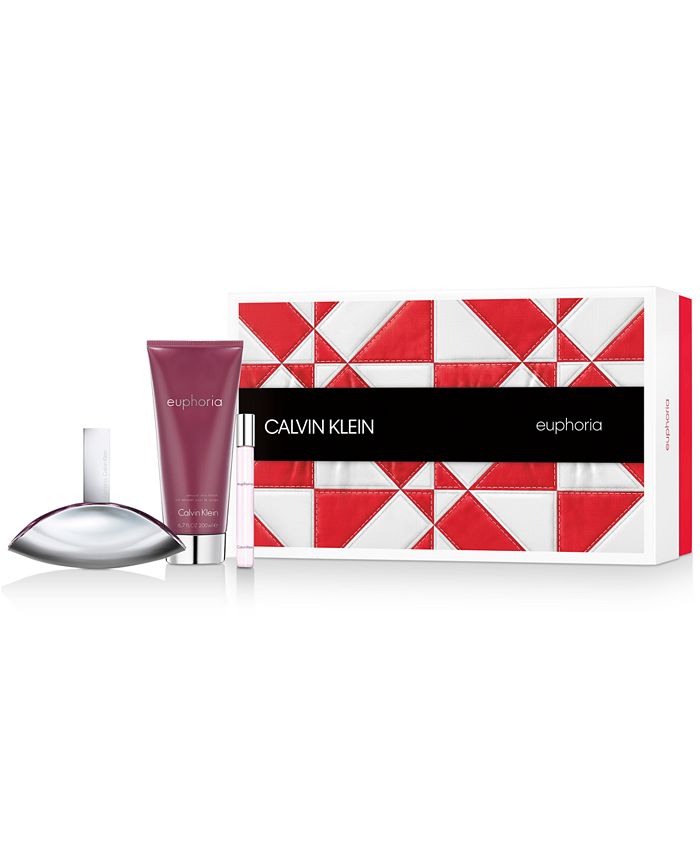 Calvin Klein 3-Pc. Euphoria For Women Gift Set - Macy's
