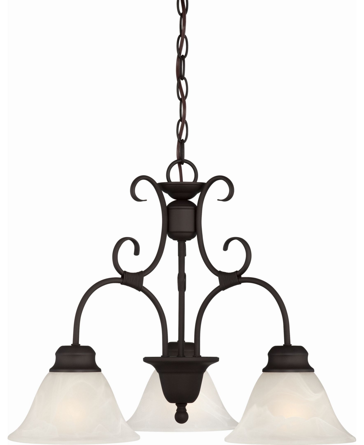 Click here for Volume Lighting Troy 3-Light Hanging Chandelier -... prices