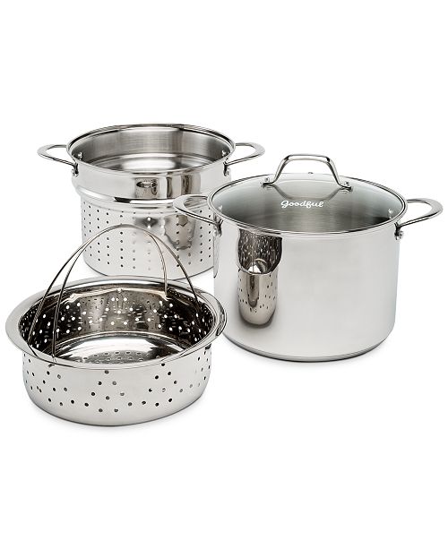Goodful Stainless Steel MultiPot, Created for Macy's & Reviews ...