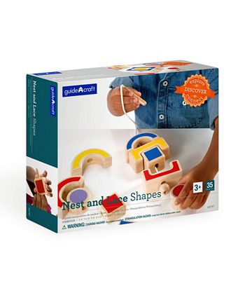 Guidecraft, Inc Guidecraft Nest and Lace Shapes - Macy's