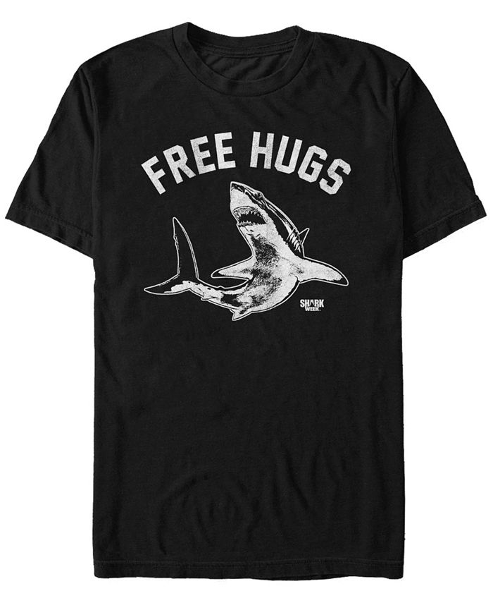 Shark Week Discovery Channel Men's Free Hugs Short Sleeve T-Shirt - Macy's