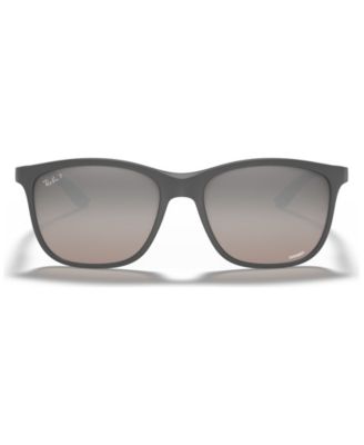 Ray-Ban CHROMANCE Polarized Sunglasses, RB4330CH 56 - Macy's