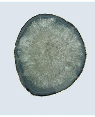 Nature's Decorations - Thick Large Agate Trivet - Macy's