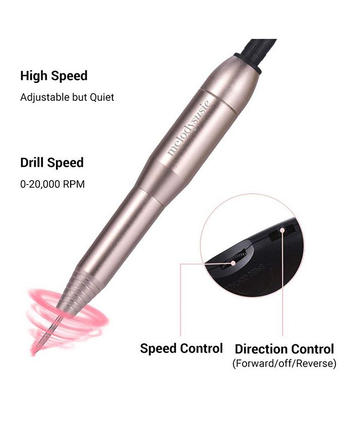 MelodySusie Sheen Portable Electric Nail Drill- 20000PRM - Macy's